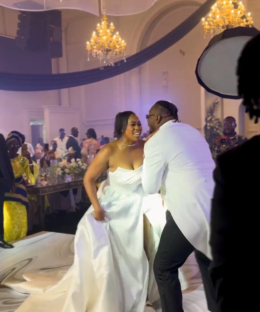 Photos And Videos From The Wedding Of BBNaija Star, Sir Dee And His Woman, Chloe